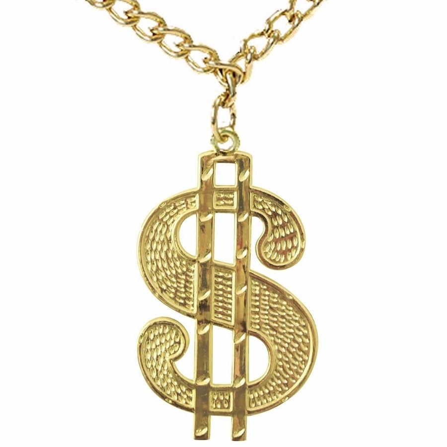 10cm Big Daddy Gold Chain Chunky Necklace Rapper 90s Hip Hop Fake $ Do